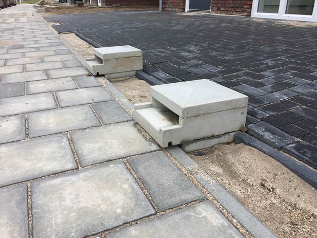 Hemelwaterbrievenbus koppelt hemelwater af van riolering | Betonhuis