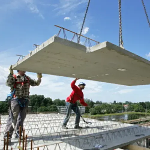 Breedplaatvloeren - Bekistingsplaatvloer | Betonhuis